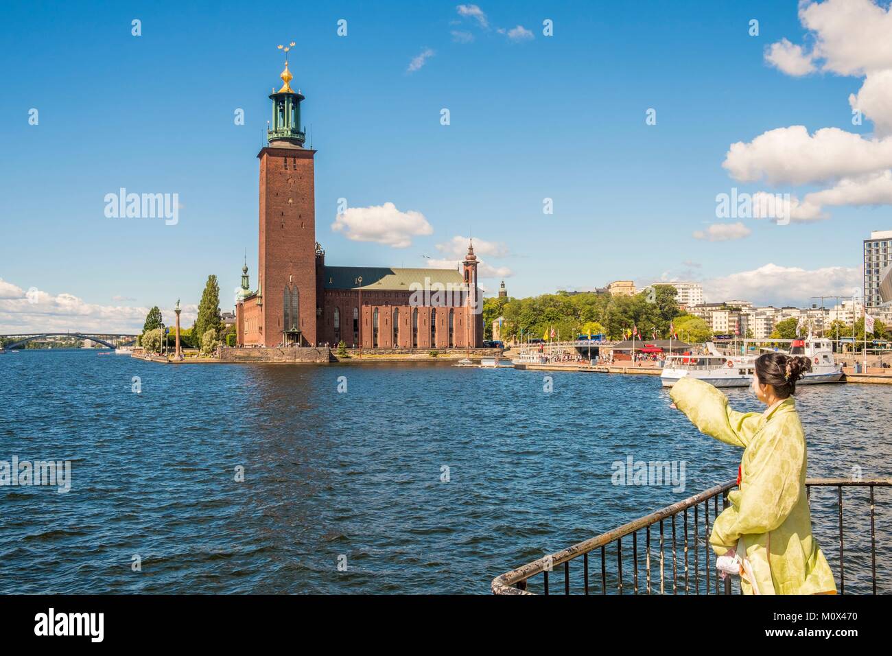 Sweden,Stockholm,Stadshuset (city hall Stock Photo - Alamy