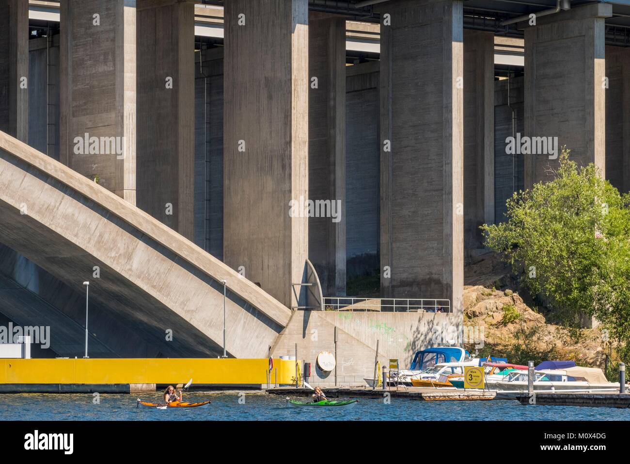 Traneberg bridge hi-res stock photography and images - Alamy