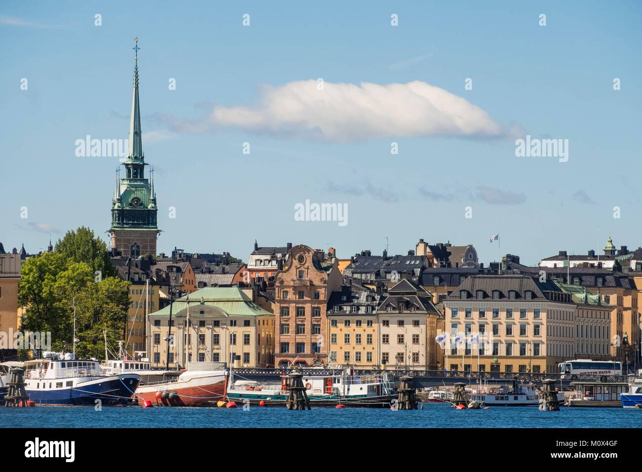 Sweden,Stockholm,Gamla Stan Island,the Old City Stock Photo - Alamy