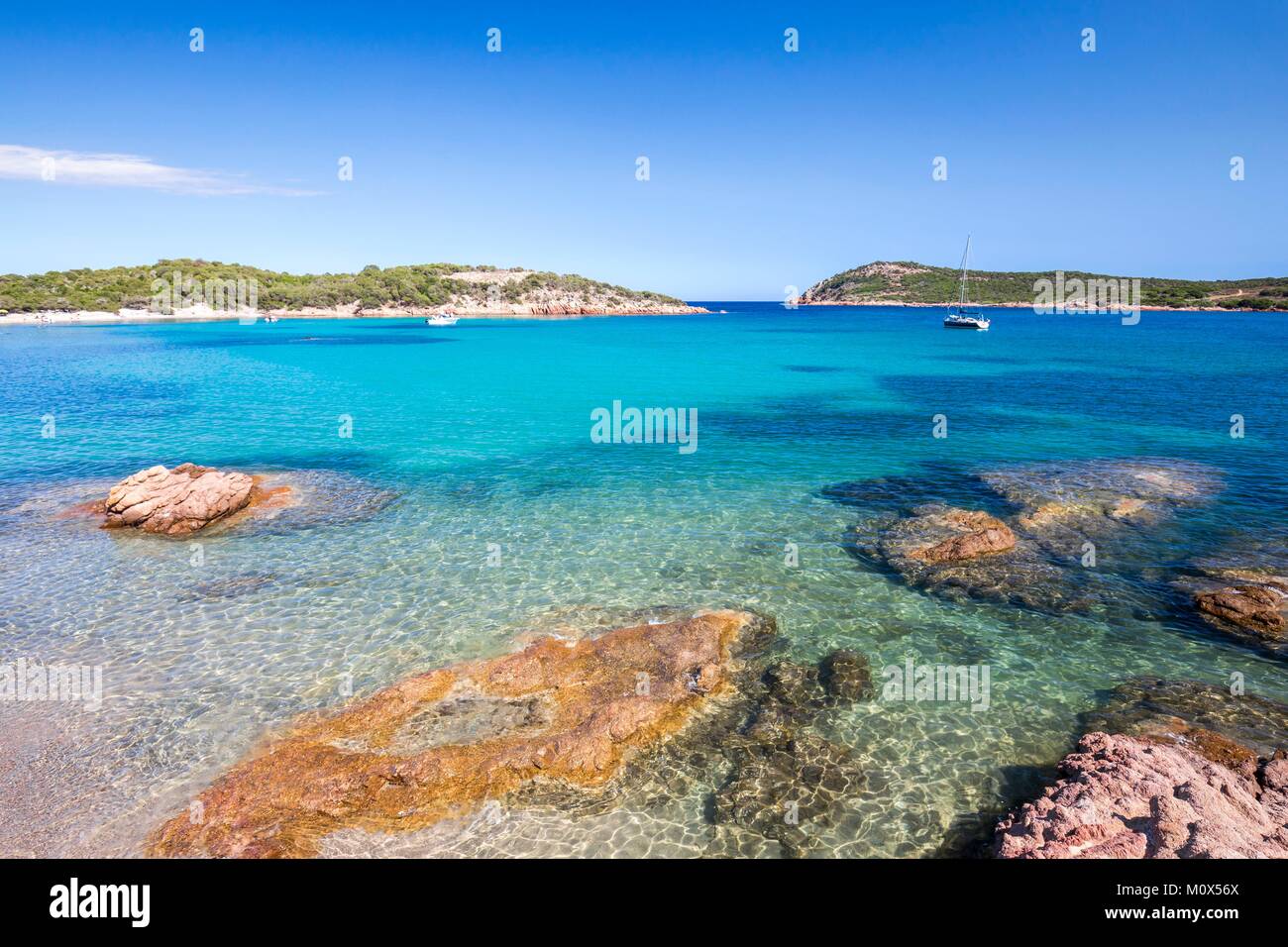 France,South Corsica,Bonifacio,bay of Rondinara Stock Photo - Alamy