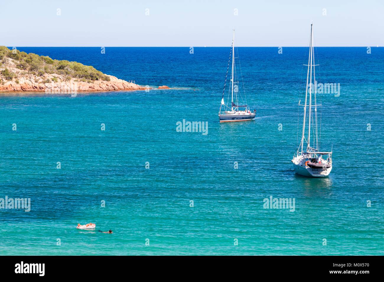 France,South Corsica,Bonifacio,bay of Rondinara Stock Photo - Alamy