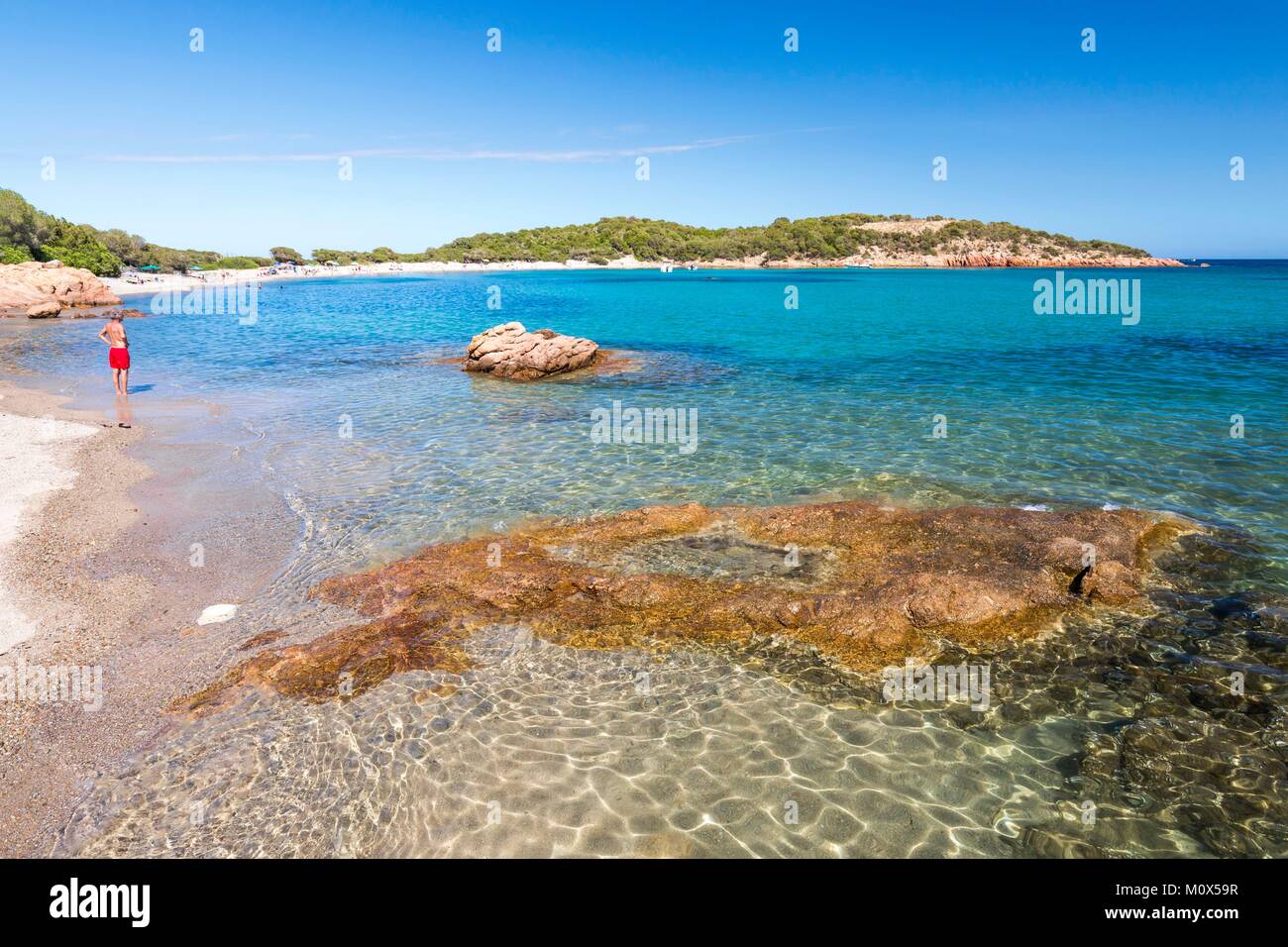 France,South Corsica,Bonifacio,bay of Rondinara Stock Photo - Alamy