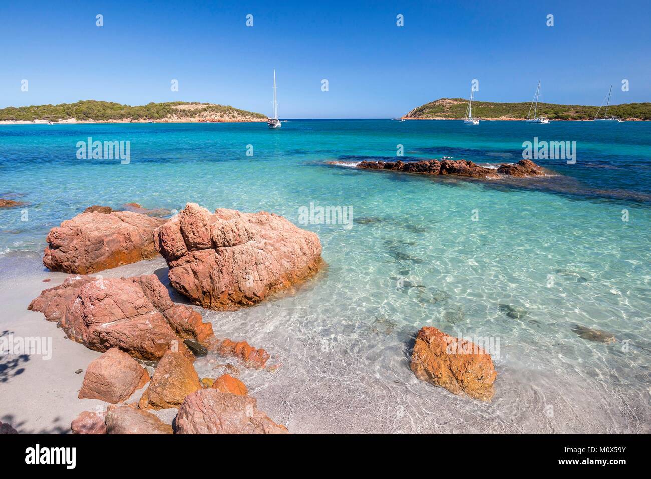 France,South Corsica,Bonifacio,bay of Rondinara Stock Photo - Alamy