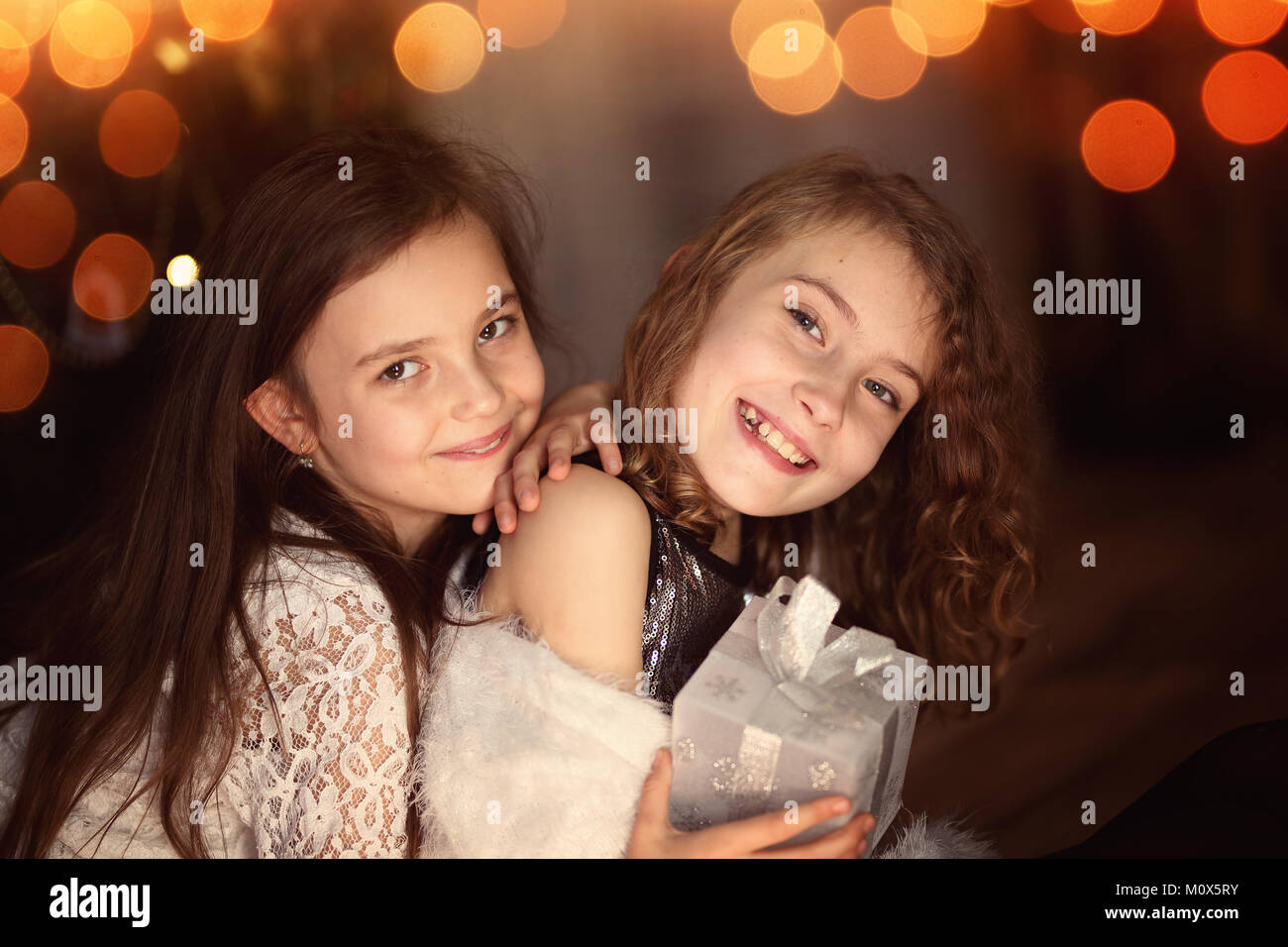 Young sisters fun on hi-res stock photography and images - Alamy