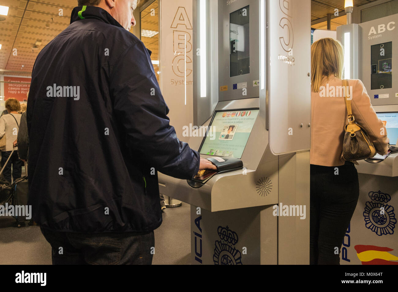 Passport scan hi-res stock photography and images - Alamy