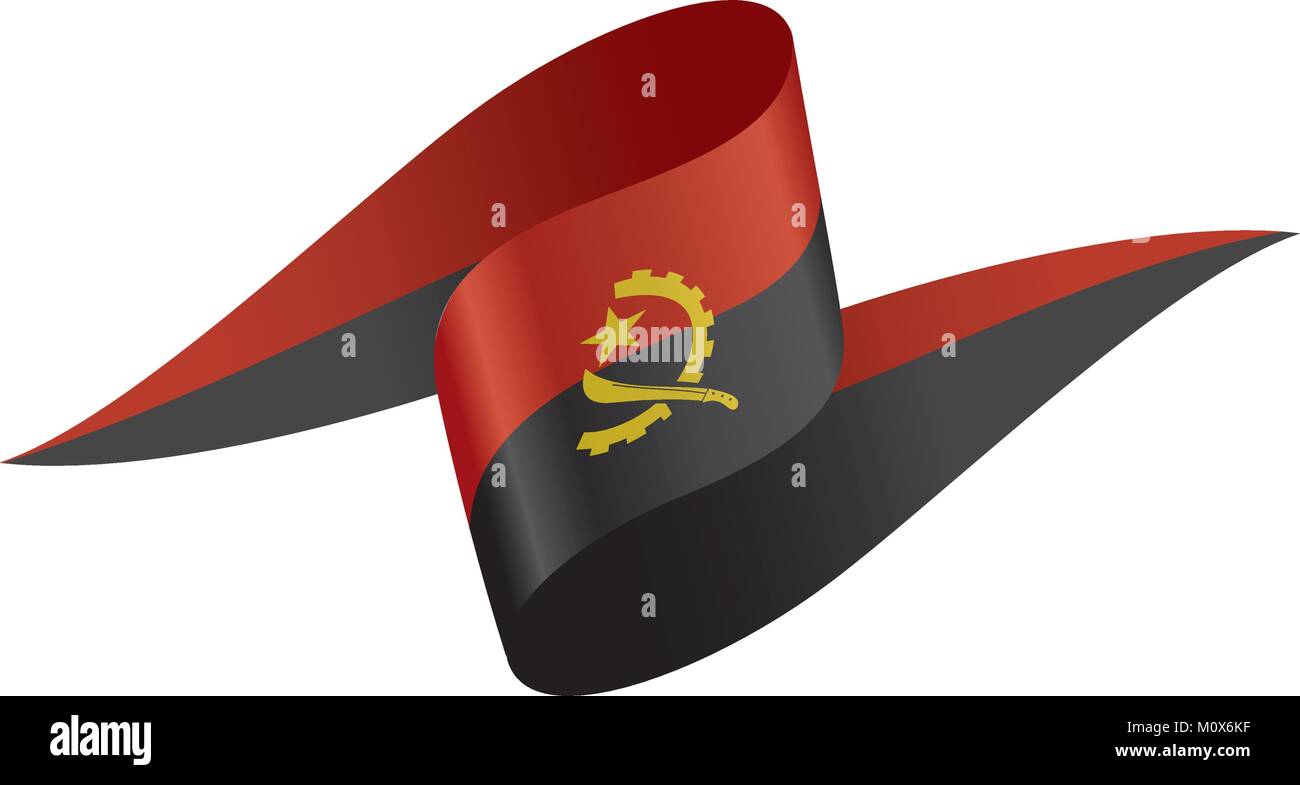 Angola flag, vector illustration Stock Vector Image & Art - Alamy