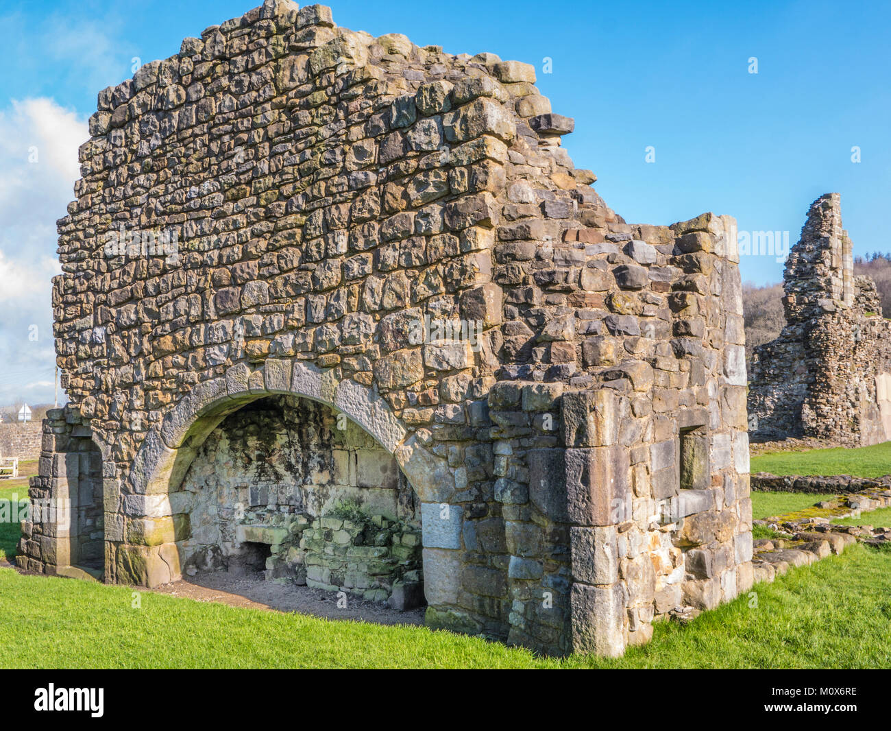 Cistercian Abbey Ruins, Sawley Abbey, Sawley, Clitheroe, Ribble Valley ...