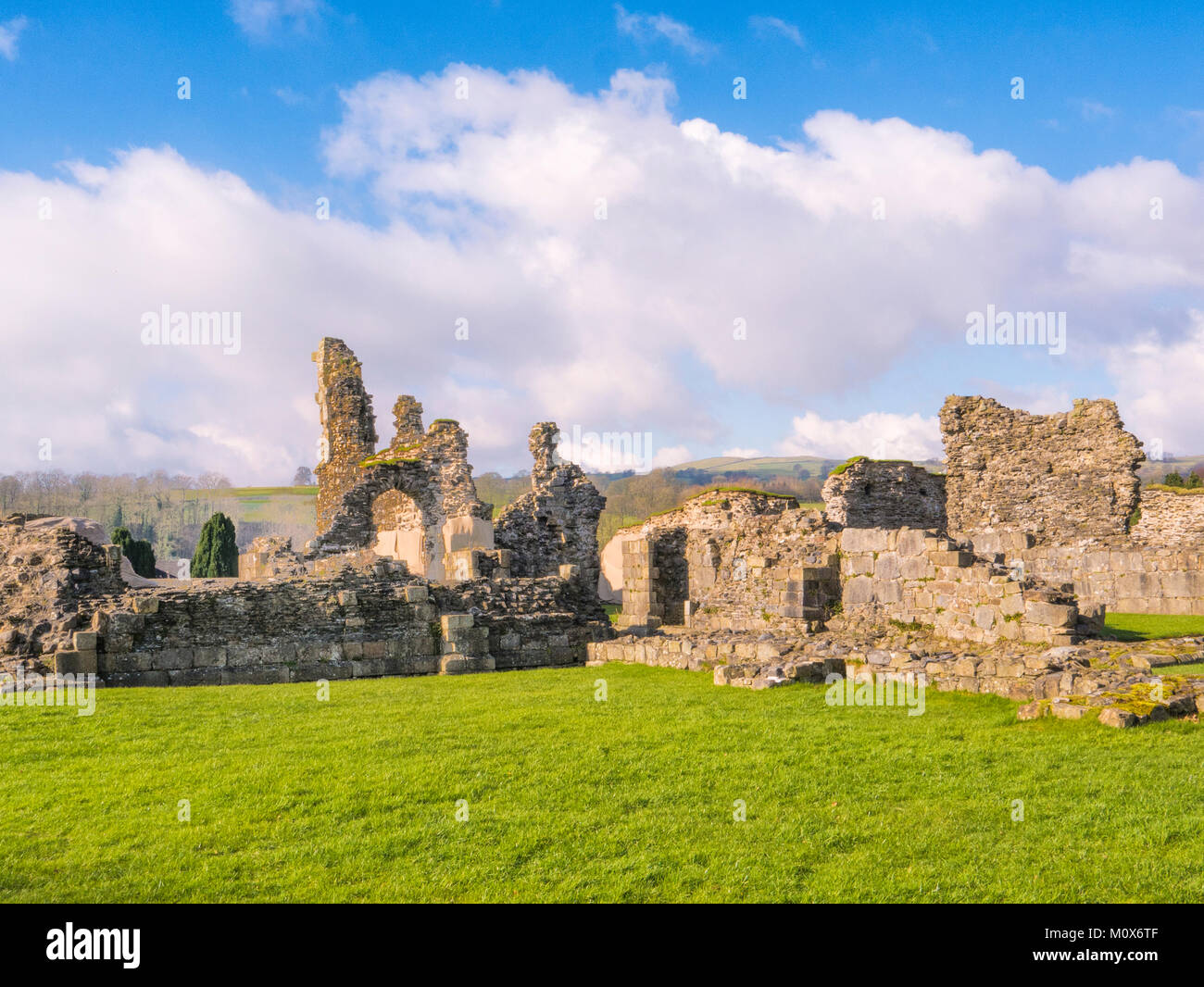 Cistercian Abbey Ruins, Sawley Abbey, Sawley, Clitheroe, Ribble Valley ...