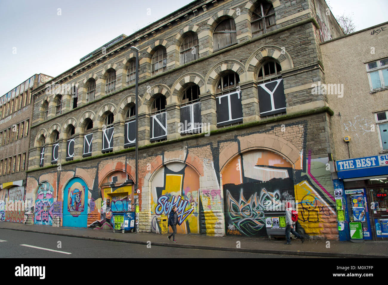 Stokes Croft, Bristol,UK Stock Photo - Alamy