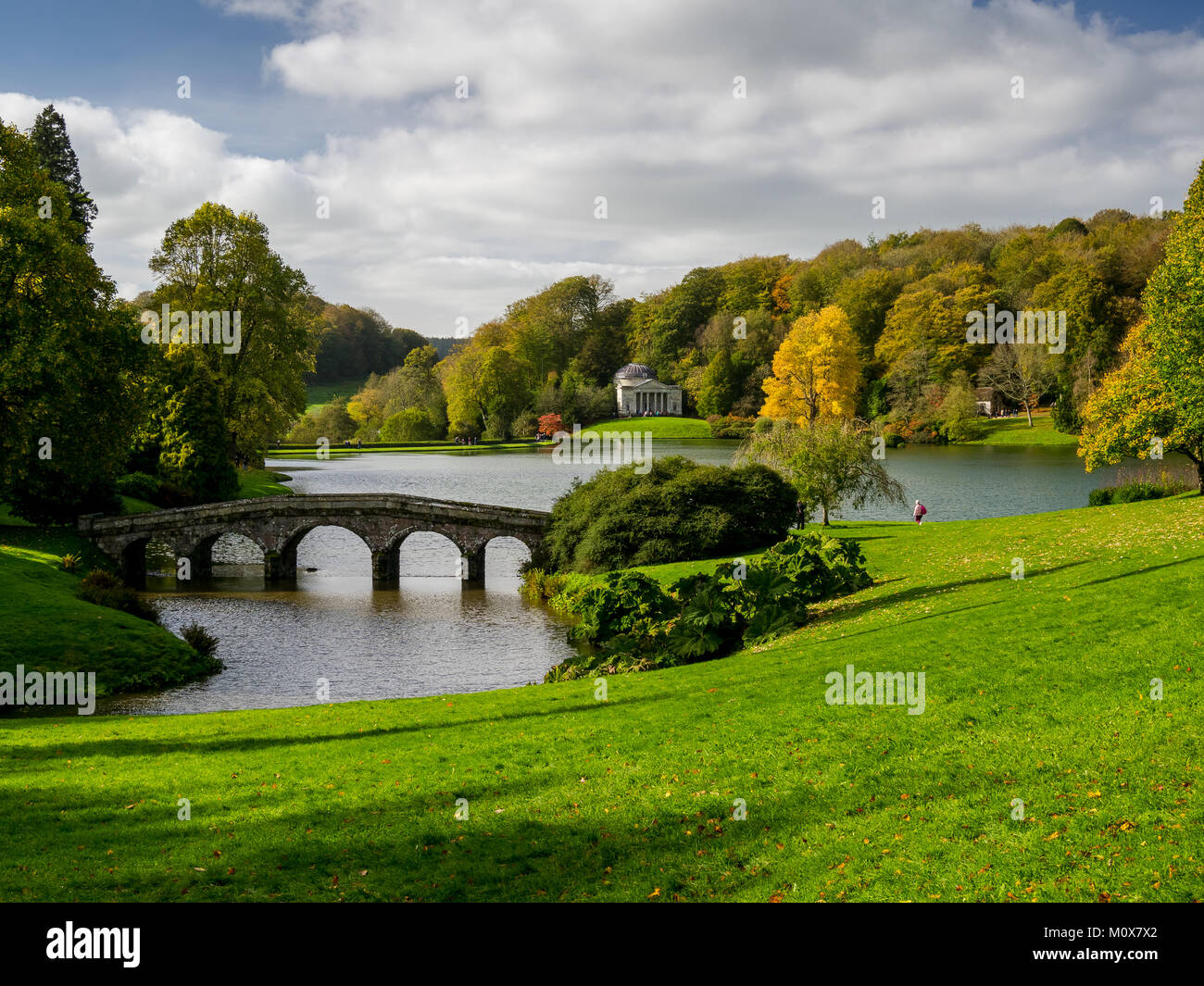 Stourhead Gardens, Wiltshire, England Stock Photo - Alamy