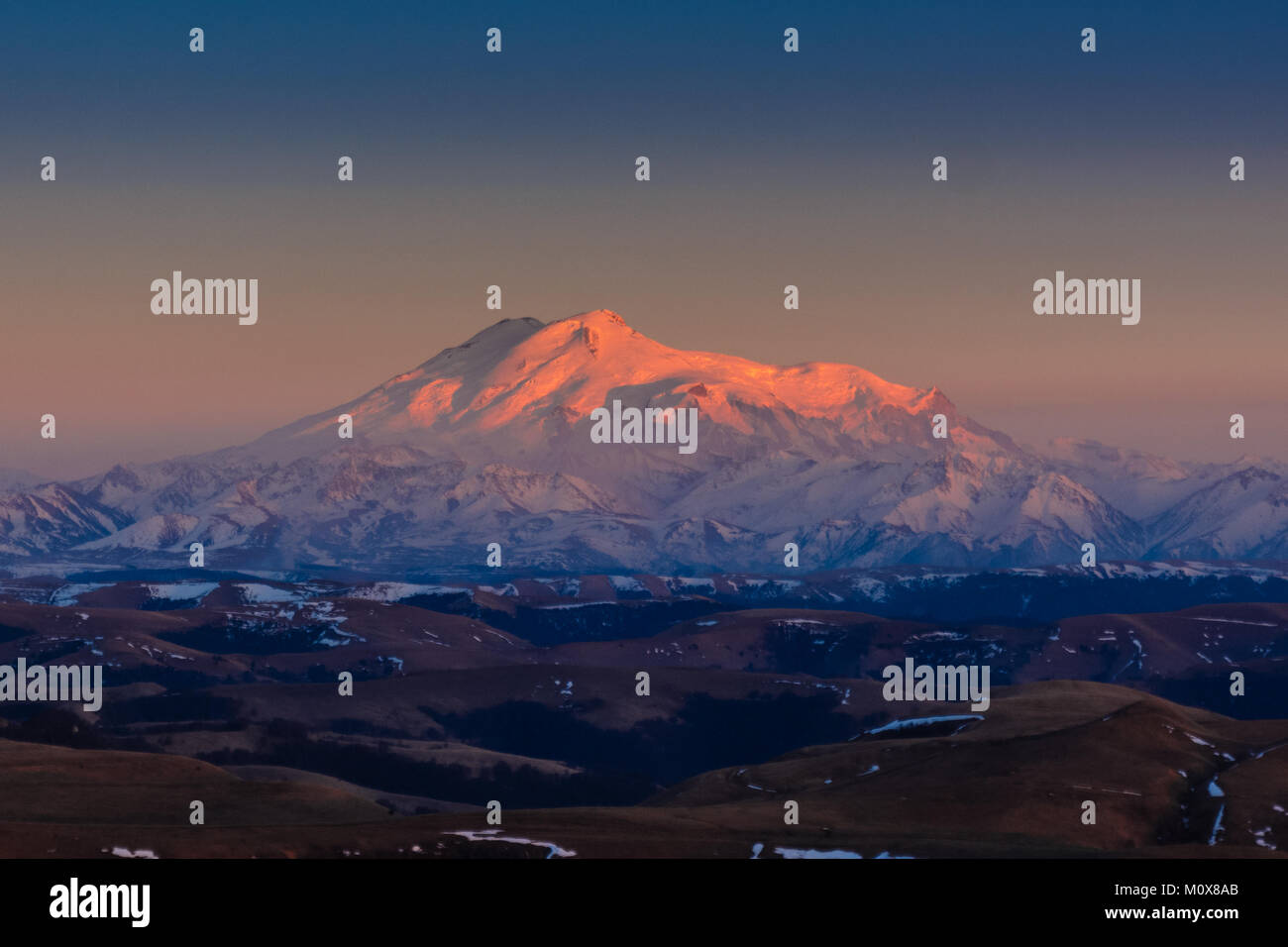 Mount Elbrus Volcano