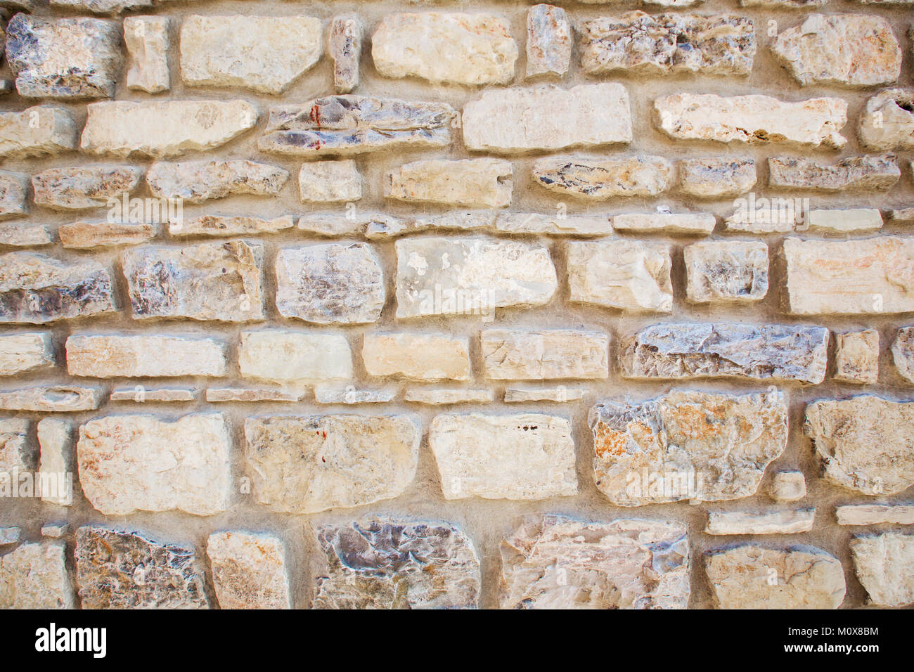 very old stone wall light Stock Photo - Alamy