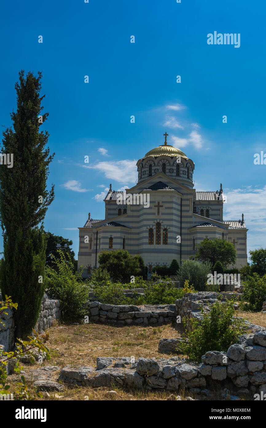 The Saint Vladimir Cathedral is a Neo-Byzantine Russian Orthodox ...
