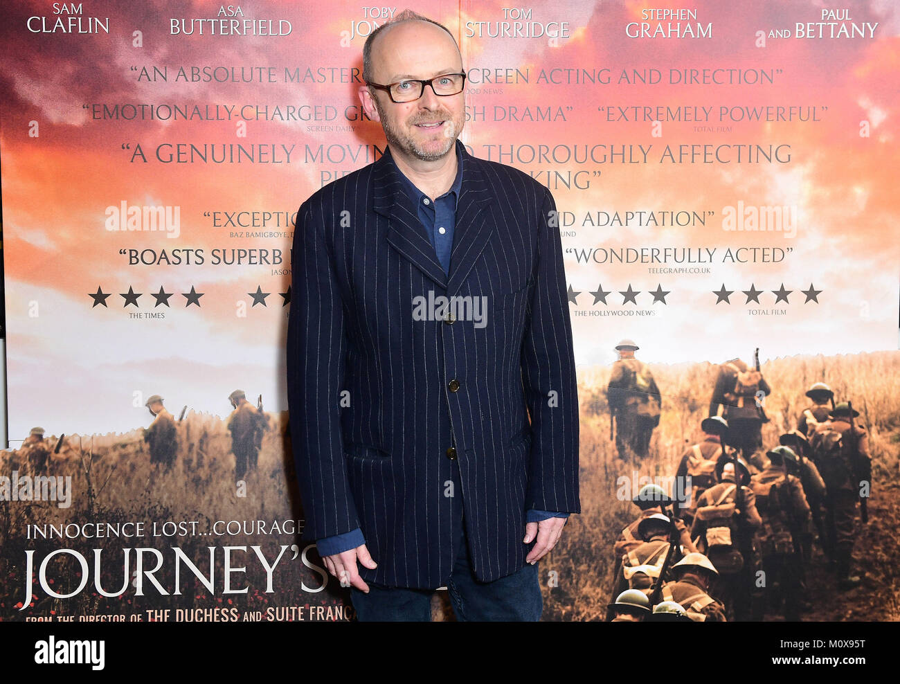 Writer, Simon Reade at a screening of Journey's End at Picturehouse ...