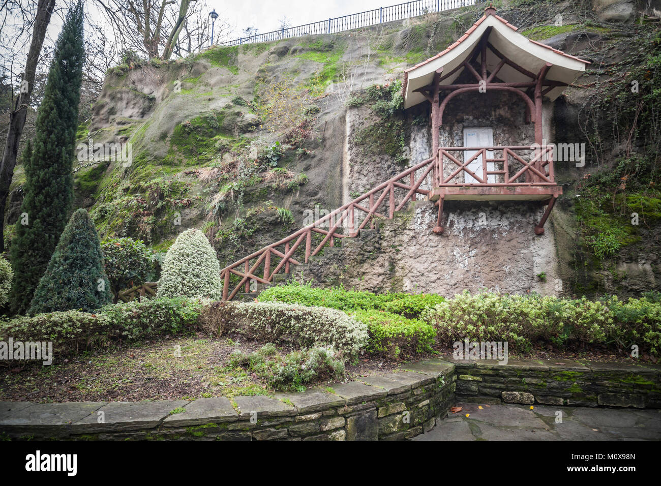 Garden, park, Parque doctor areilza in Portugalete,Basque Country,Spain ...