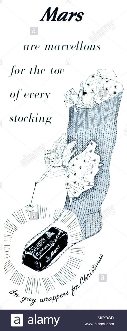 Mars chocolate historic hi-res stock photography and images - Alamy