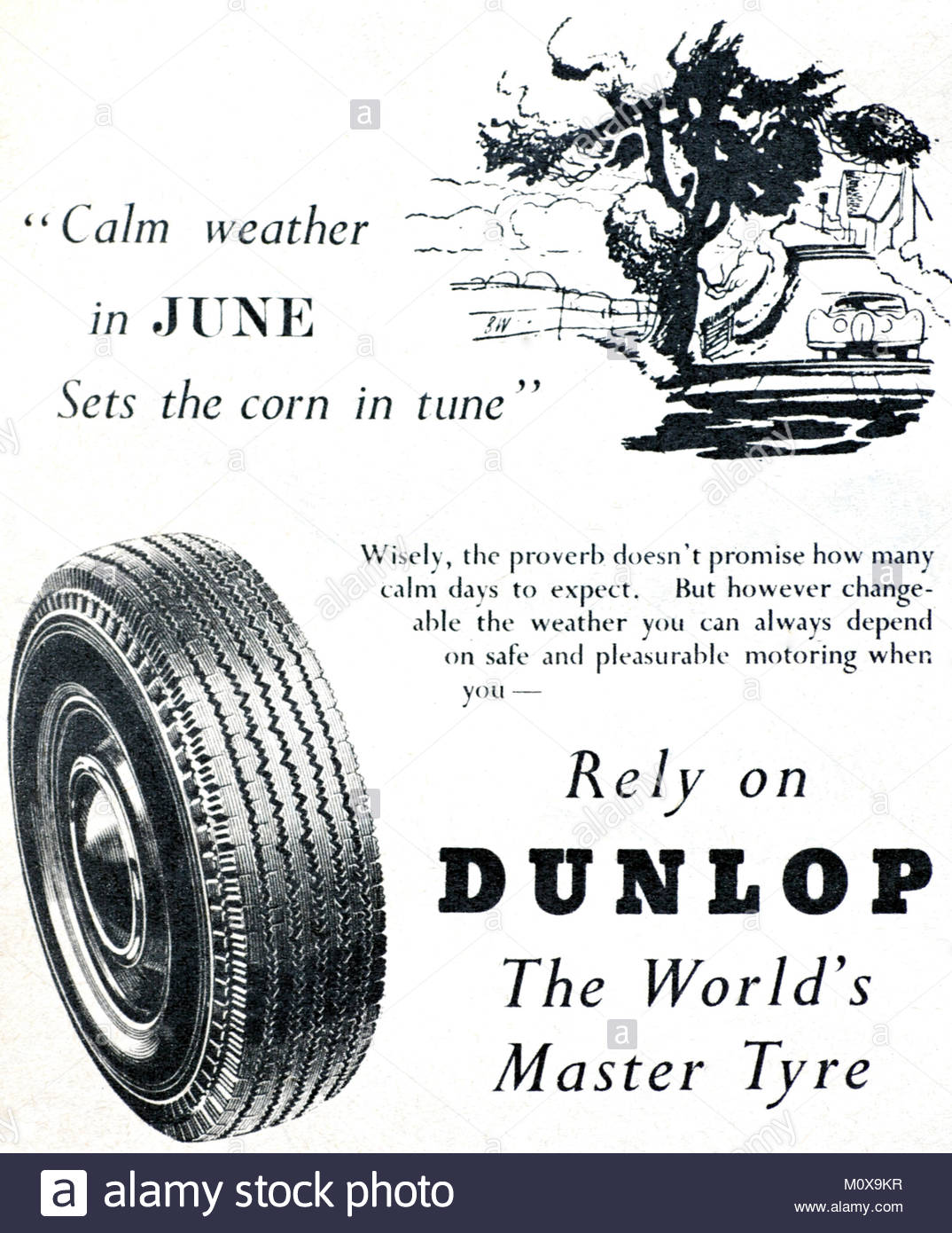 Dunlop Advert High Resolution Stock Photography and Images - Alamy
