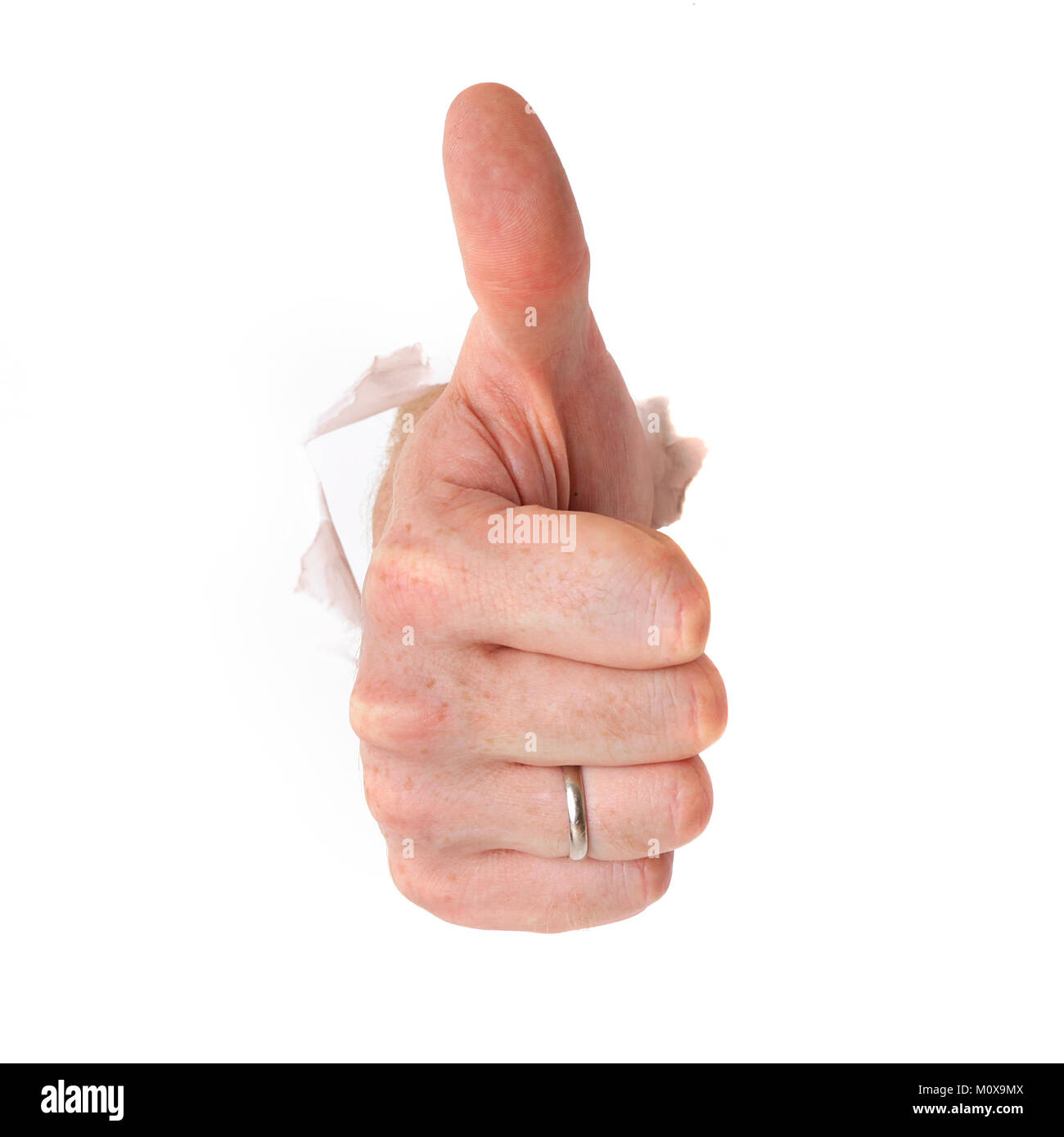 Thumb up quality control hi-res stock photography and images - Alamy