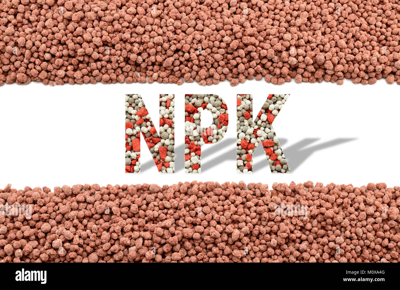 Composite mineral fertilizers on white background Stock Photo - Alamy