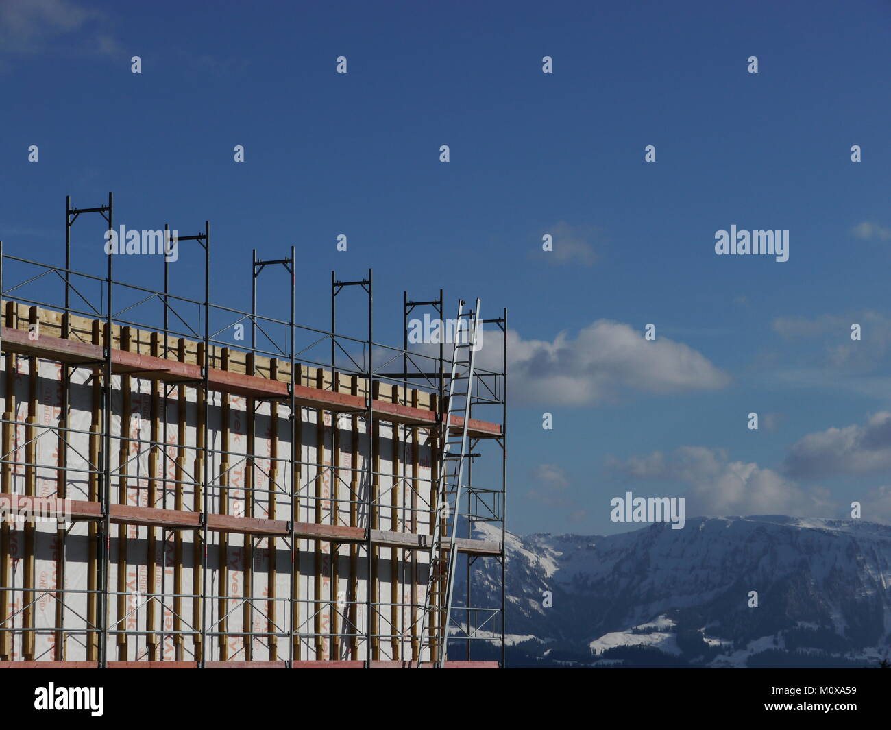 Scaffold construction hi-res stock photography and images - Alamy