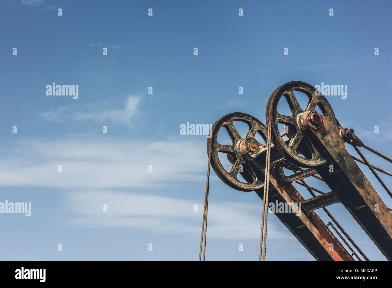 Mining pulley hi-res stock photography and images - Alamy