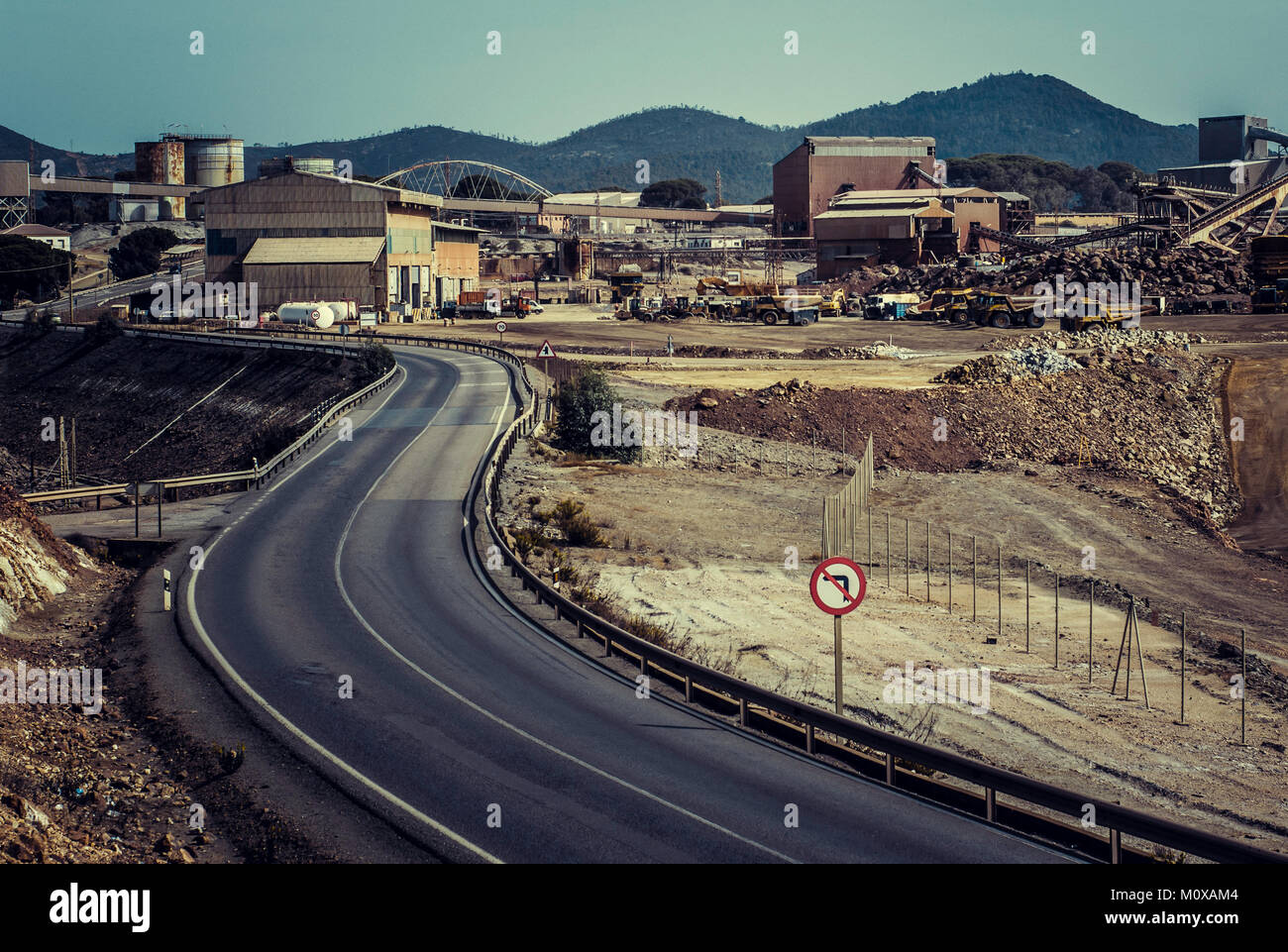 Mining road hi-res stock photography and images - Alamy