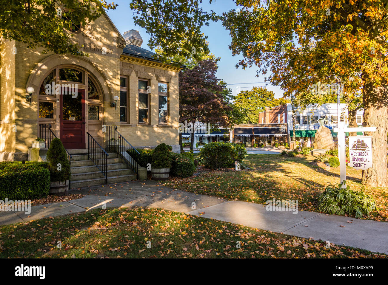 Westbrook Historical Society Westbrook, Connecticut, USA Stock Photo ...