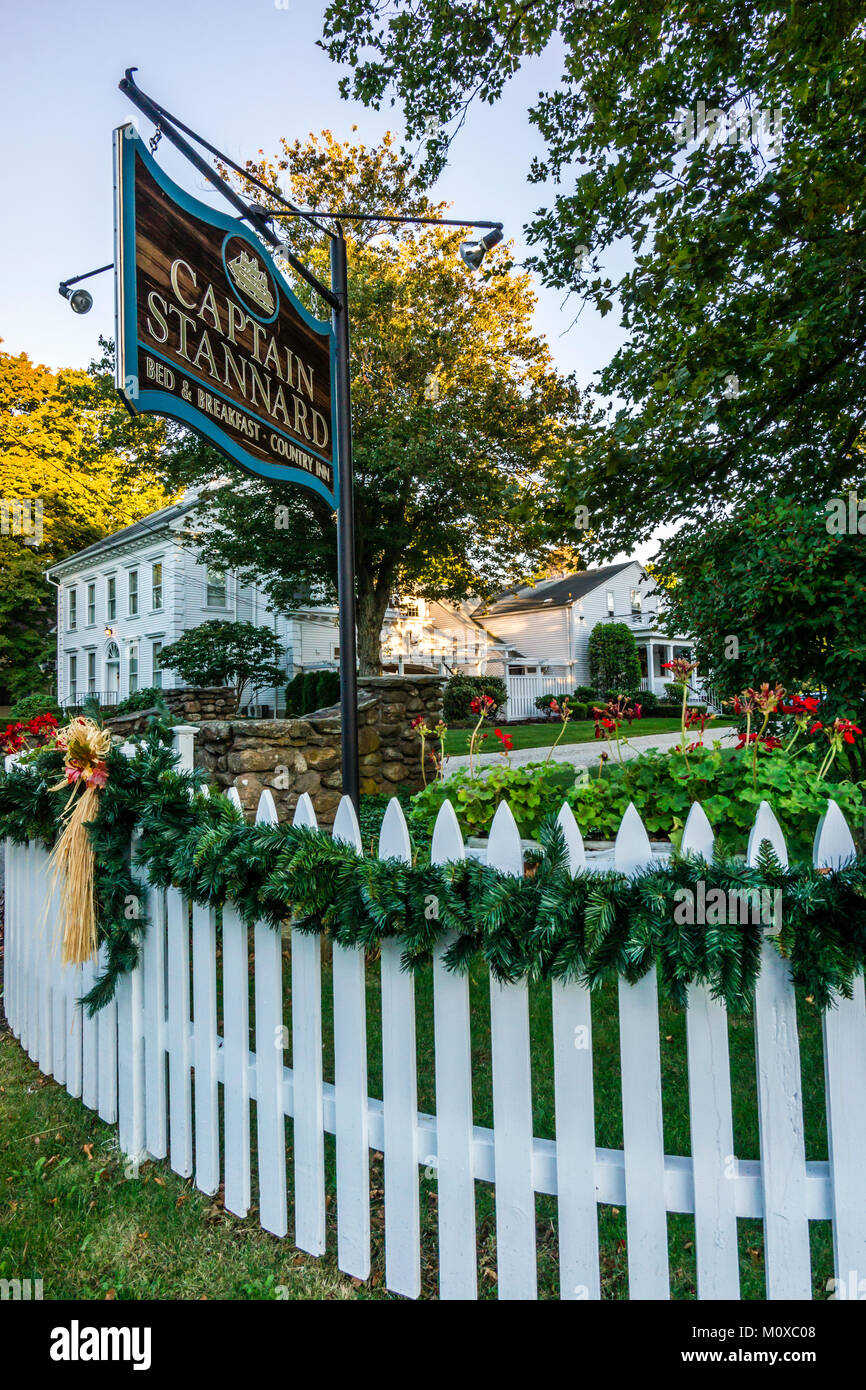 Captain Stannard House Country Inn Westbrook, Connecticut, USA Stock ...