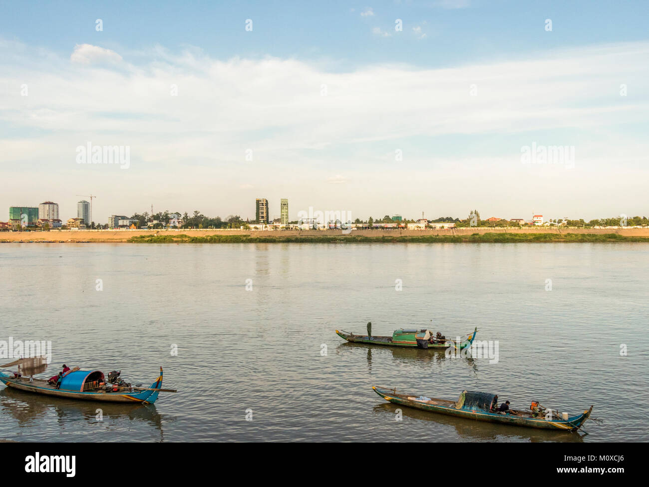 Riverside Phnom Penh Cambodia Stock Photo - Alamy