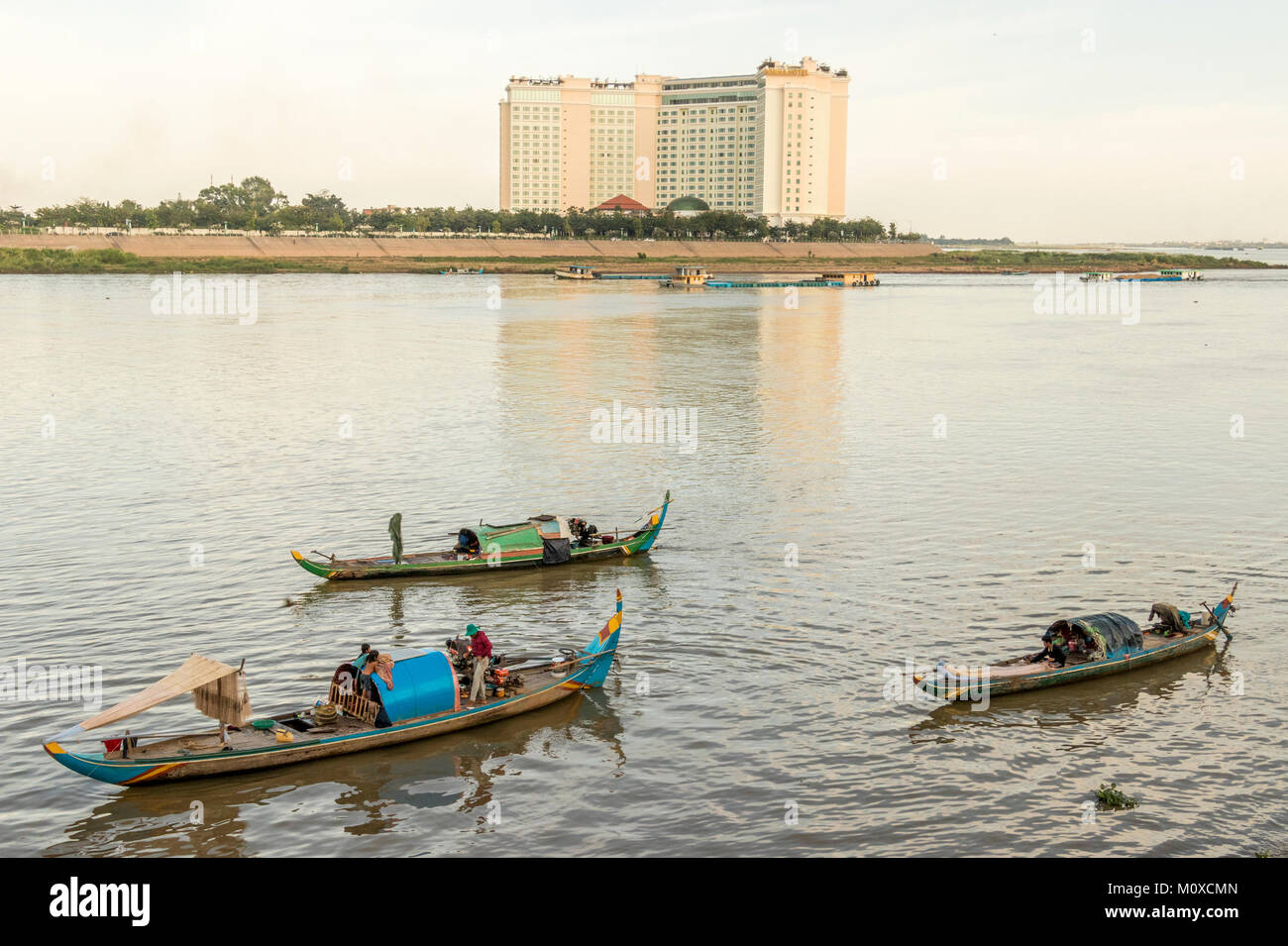 Riverside Phnom Penh Cambodia Stock Photo - Alamy