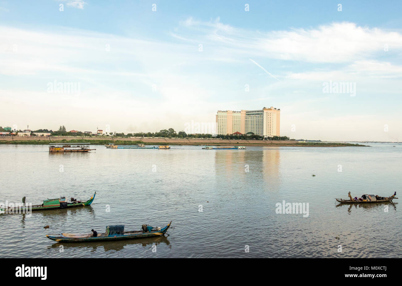 Riverside Phnom Penh Cambodia Stock Photo - Alamy