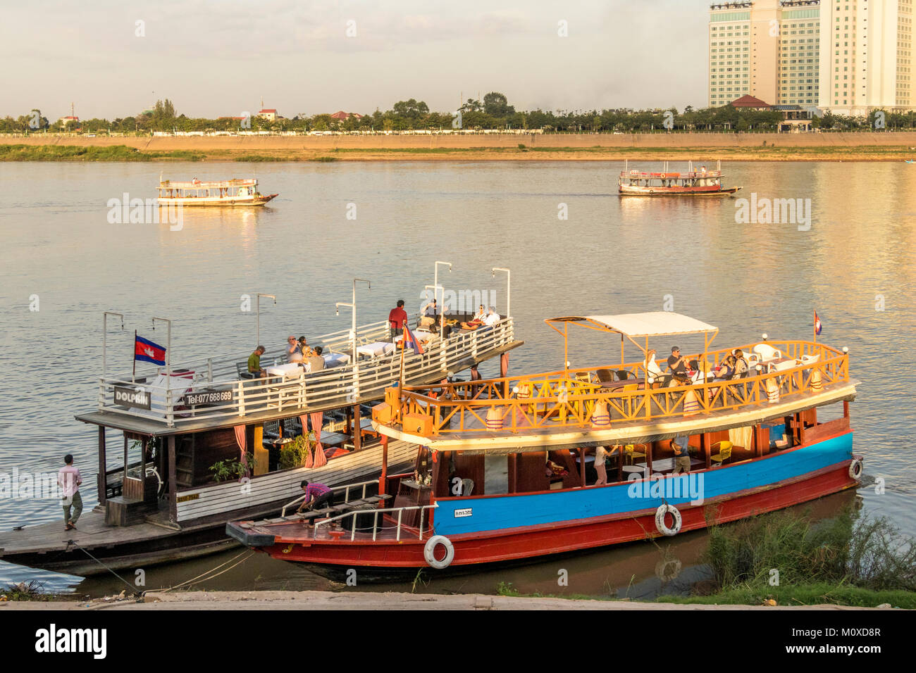 Riverside Phnom Penh Cambodia Stock Photo - Alamy