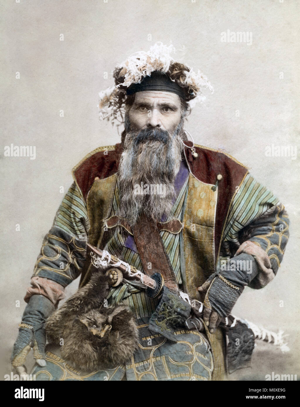 Ainu man hi-res stock photography and images - Alamy