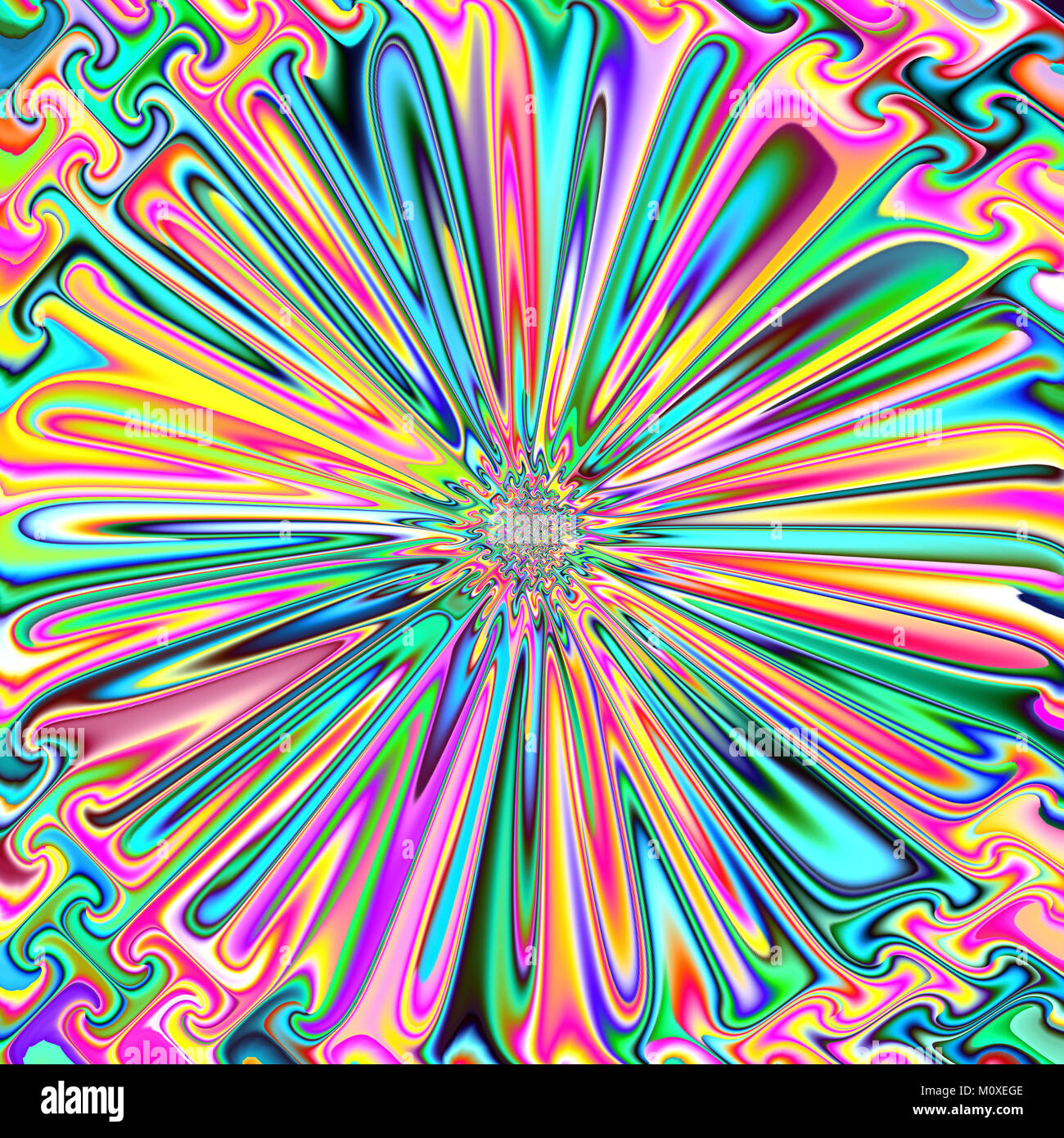 Abstract coloring background of the bokeh with visual wave,slice and ...