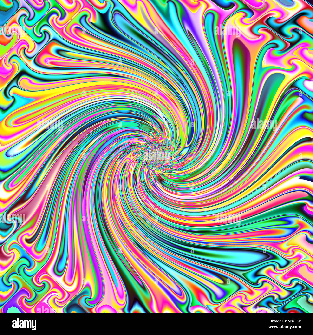 Abstract coloring background of the bokeh with visual wave,slice and ...