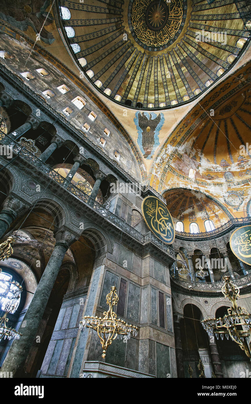 Hagia Sophia Interior Angel High Resolution Stock Photography and ...