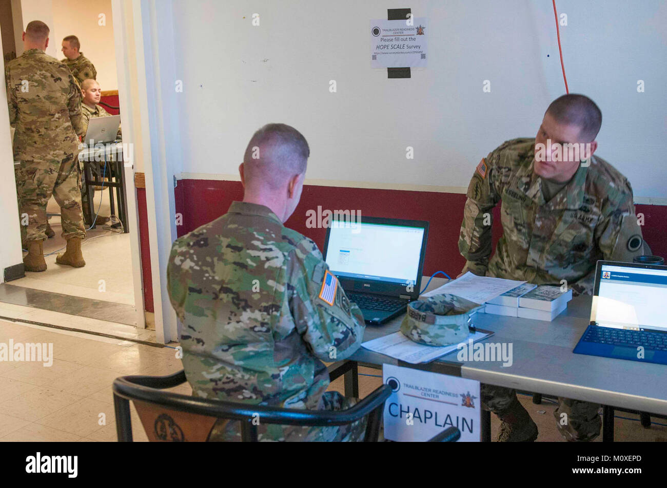 Maj. Jason Hesseling, chaplain of Headquarters and Headquarters ...
