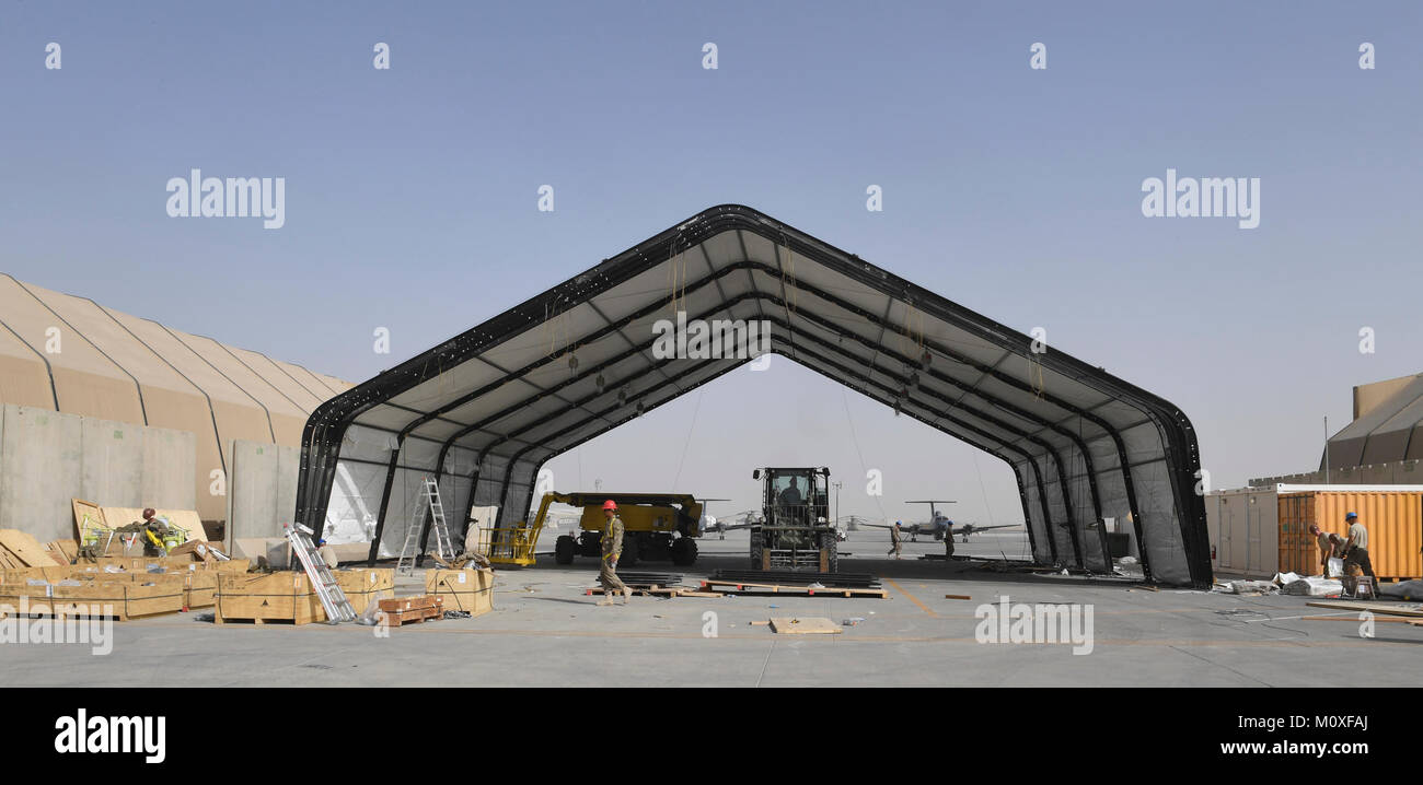 U.S. Air Force Airmen, assigned to the 577th Expeditionary Prime Base ...