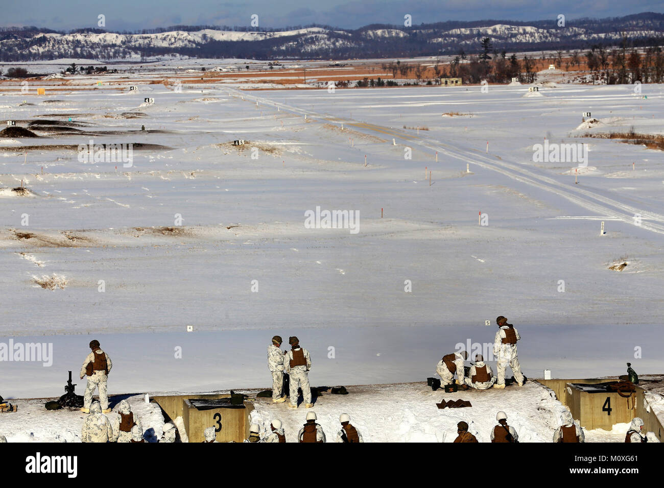 Marines at Fort McCoy for the 2nd Marine Air Wing’s Ullr Shield ...