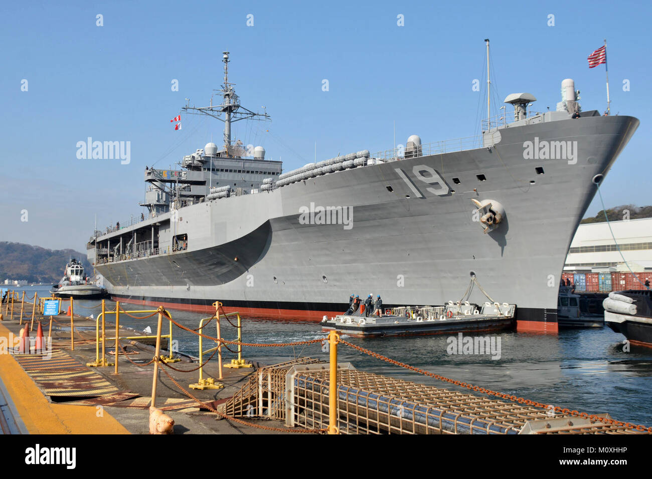 YOKOSUKA, Japan (Jan. 21, 2018) The U.S. 7th Fleet flagship USS Blue ...
