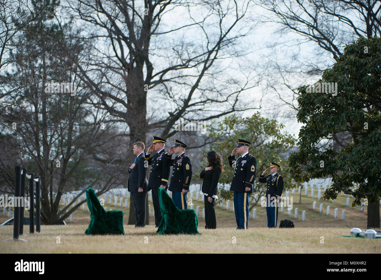 (From the left) Under Secretary of the Army Ryan McCarthy; Vice Chief ...