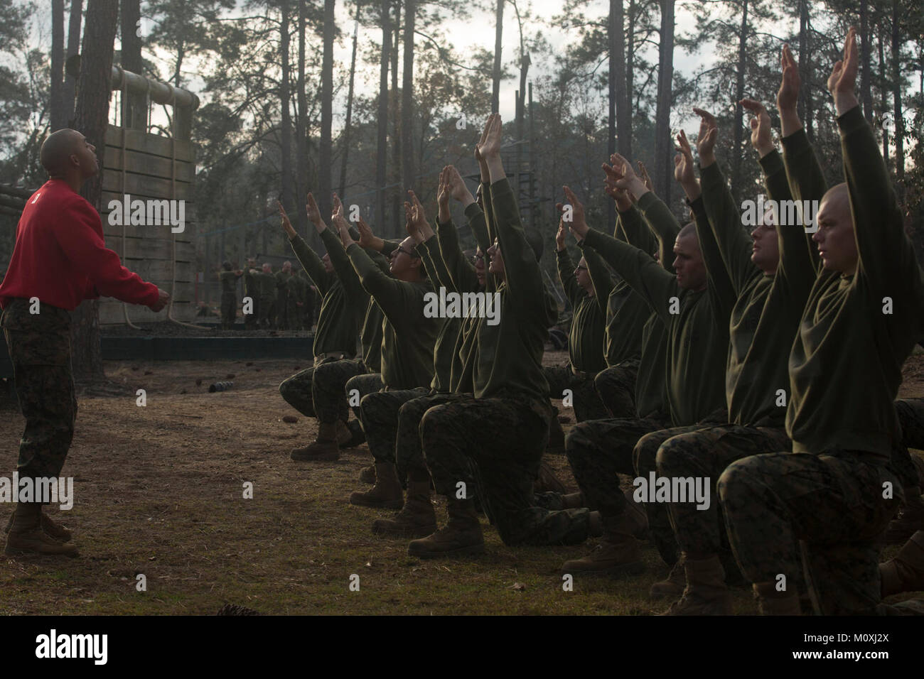 U.S. Marine Corps Staff Sgt. Freddy Corniel, Drill Instructor with ...