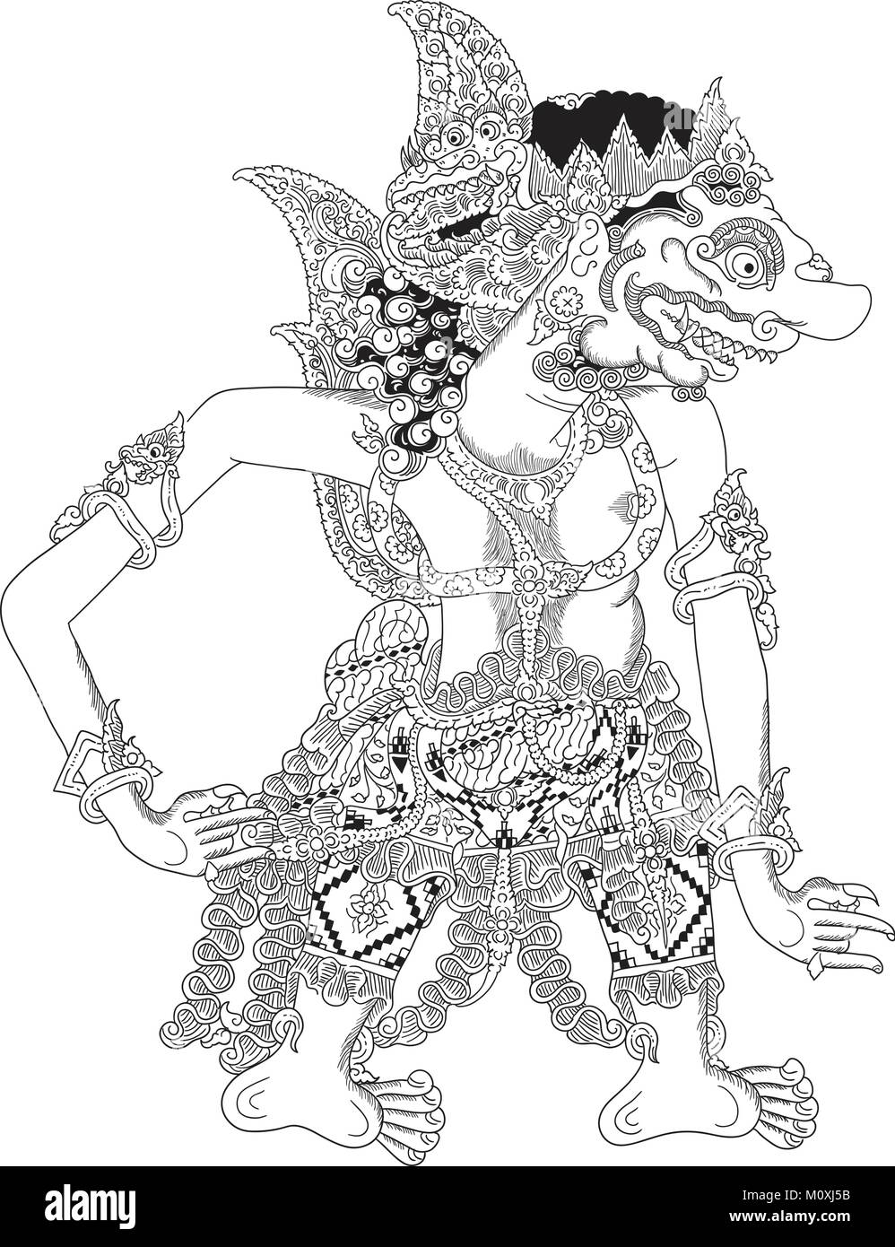 Dalang Stock Vector Images - Alamy