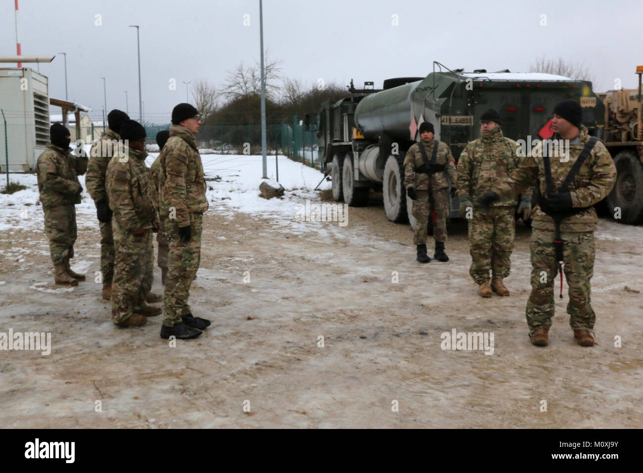Soldiers from 82nd Engineer Battalion, 2nd Armored Brigade Combat Team ...