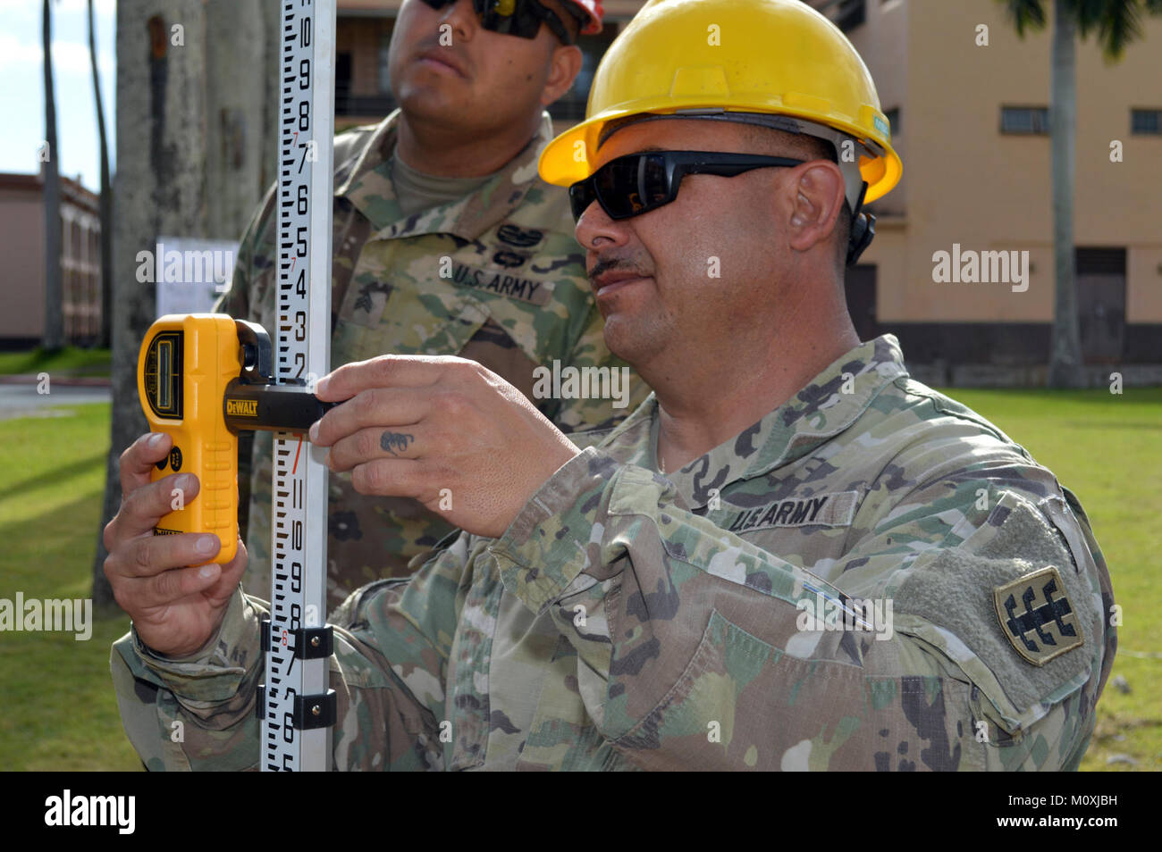 Sgt. Jose Garcia, a carpentry and masonry specialist assigned to the ...