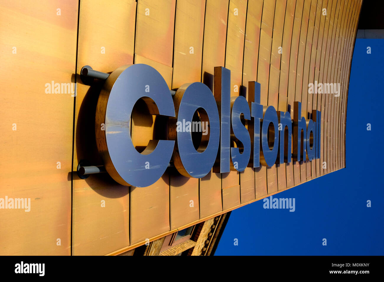 The Colston Hall in Bristol. Named aftert the contentious merchant ...