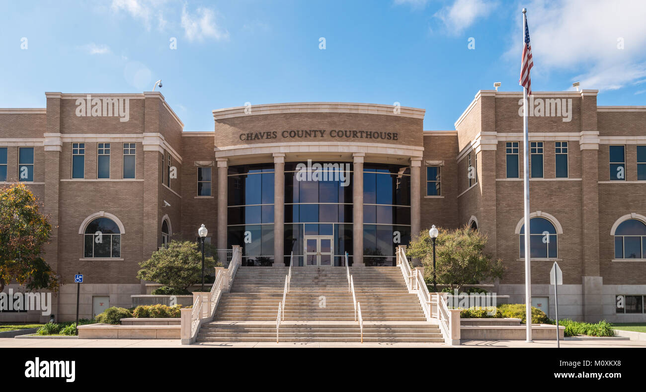 Chaves County Courthouse in Roswell New Mexico Stock Photo - Alamy