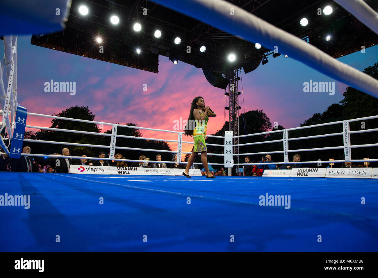 Norway, Bergen - June 9, 2017. The Norwegian singer, songwriter and ...