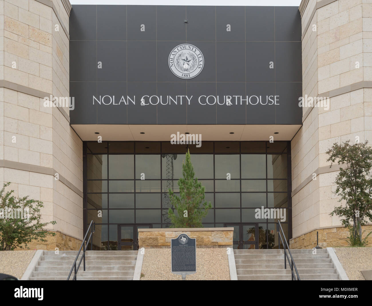 Nolan County Courthouse in Sweetwater Texas Stock Photo - Alamy