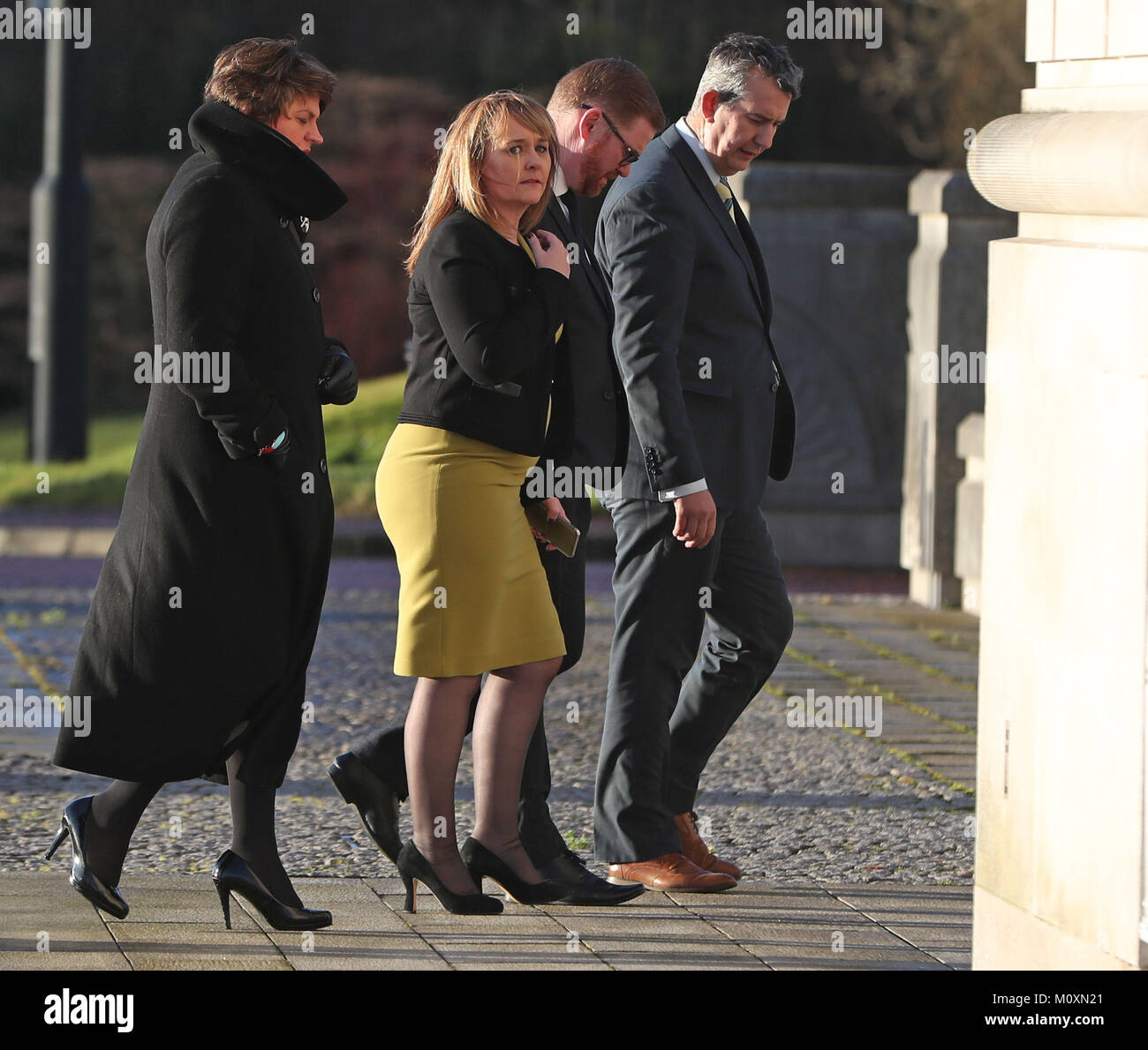 Michelle mcilveen and arlene foster hi-res stock photography and images ...